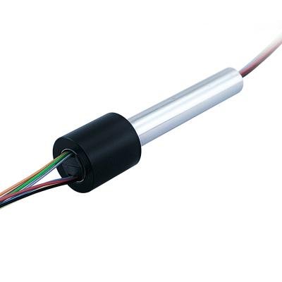 China 8-channel 1A low-power slip ring with 48V operating voltage and IP40 protection for miniature devices for sale