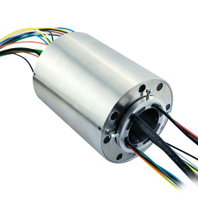 China 25-Channel IP67 Waterproof Slip Ring with Stainless Steel Housing for Reliable Rotary Electrical Connections for sale