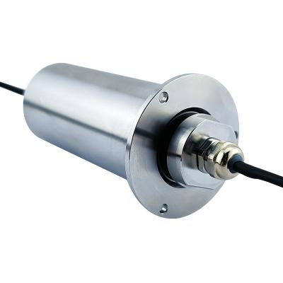 China 2-Channel 2A Stainless Steel Slip Ring with IP67 Protection and Gold-Gold Contacts for Harsh Environments for sale