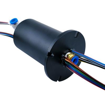 China 24-Channel 5A Pneumatic Slip Ring with Direct-Flow Air Channel and 250 RPM Speed for Industrial Automation for sale