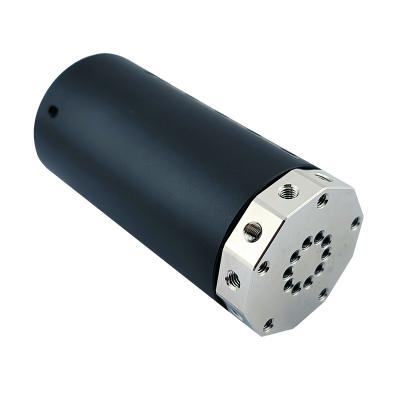 China 10-channel Pneumatic Slip Ring with M5 port size and vacuum optimized for reliable multi-channel rotary sealing for sale