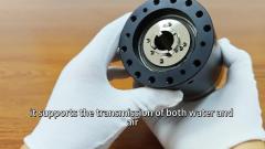 2-way water slip ring