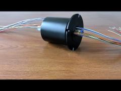 Single Channel Electric Pneumatic Slip Ring Rotary Joint 20 Million Revolutions Life
