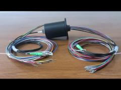 56mm OD fiber-optic electrical combination slip ring, operating wavelength 840