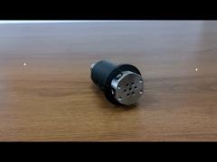 6-in-6-out Multi-Channel Pneumatic Rotary Joint with 48mm Extended Rotor Shaft and G1/8