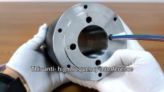 anti-high-frequency interference pneumatic-electric-water hybrid slip ring