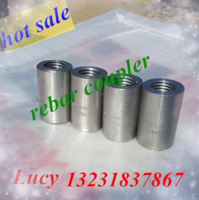 China steel bar socket rebar coupler with factory price to connect reinforced steel bar for sale