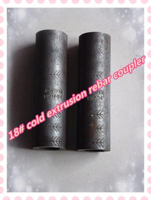 China construction cold extrusion rebar couplers for sale