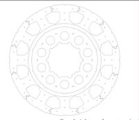 China Servo Stator Lamination Stack Electric Motor Core Material B50A470 For Machine Tool for sale
