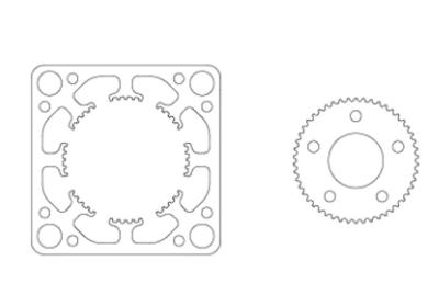 Cina statore del motore passo a passo NEMA6 di 14mm che timbra le laminazioni dello statore del rotore 14.3x14.3mm in vendita