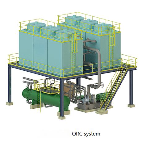 Quality Geothermal Biomass Organic Rankine Cycle Generator ORC System for sale