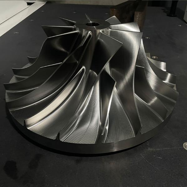 Quality Industrial Grade Centrifugal Impeller 30000rpm - 45000rpm CNC Impeller Machining for sale