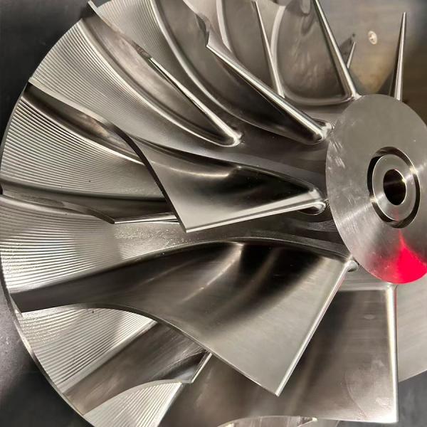Quality Titanium Alloy Impeller Centrifugal Aerospace Grade ODM Impeller In Centrifugal Compressor for sale