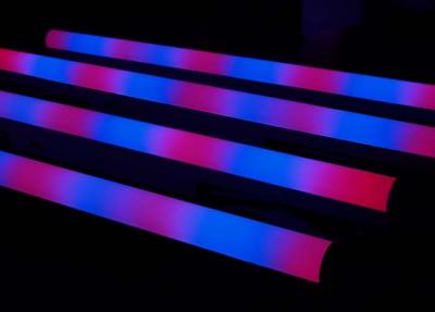 China Waterproof 8W DC24V RGB LED Tube Lights 95lm/w For Architectural Lighting for sale