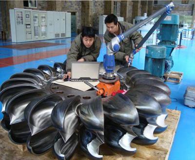 China 2MW High Water Head Two Nozzles Pelton Turbine for Hydro Power Plant for sale