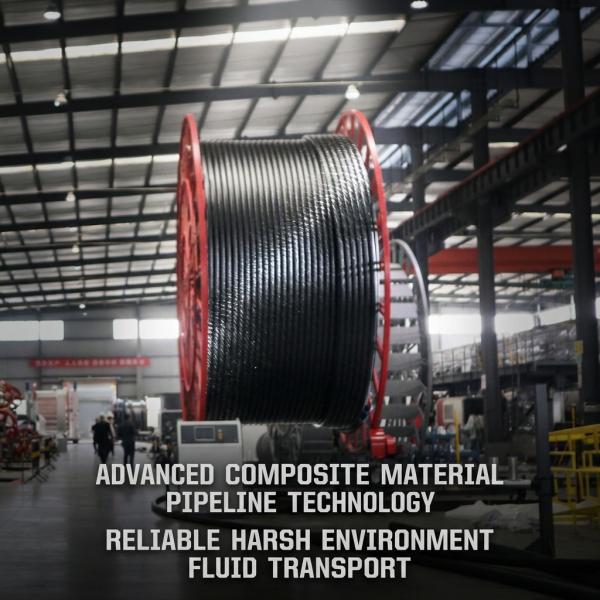 Quality Corrosion Resistant Spoolable Pipe 1-12in Reinforced Thermoplastic Pipe RTP for sale