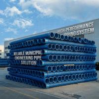 China Urban Infrastructure Krah Pipe Spiral Structured Wall Pipe Electrofusion for sale