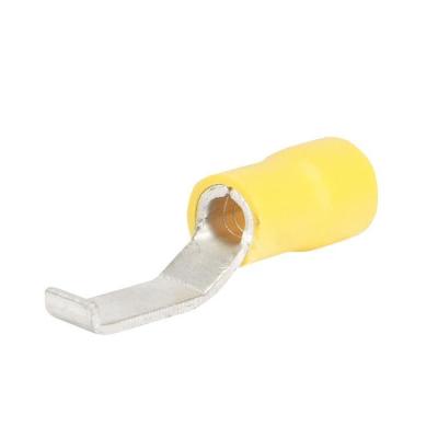 China LBV Series Pre Insulated Pins Tin Plated Lipped Blade Terminal Connectors for sale