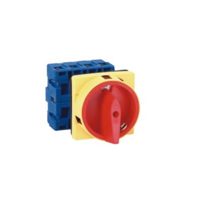 China Automatic Rotary Changeover Switch 25A 100A 3 Position Rotary Cam Changeover Switch for sale