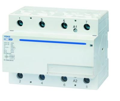 China Contator 230V do ampère 4 Polo do trilho 40 do ruído do contator da C.A. do agregado familiar de AC1 AC-7a à venda