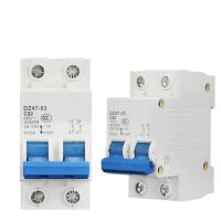 Cina ferrovia DZ47-63 2 Palo 10A 32A 63A 400V Mini Circuit Breaker MCB di baccano di 35mm in vendita