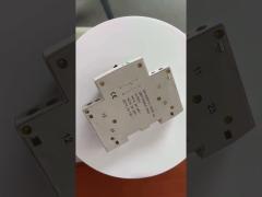 contator modular auxiliar 24V do contator 63Amp da C.A. do agregado familiar do trilho do ruído 2P