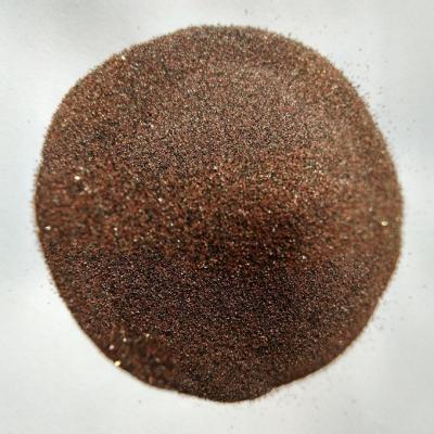 China CNC waterjet cutting Abrasive medium Almandine rock Garnet sand mesh 80 HS code 25132000 for sale