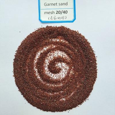 China Garnet Sand for Sandblasting: Natural Abrasive medium, Mohs 7.0-7.5, Sa2.5-3 for sale