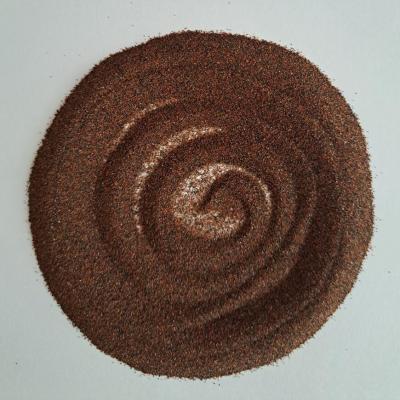 China CNC waterjet cutting Abrasive medium Garnet sand mesh 80 HS code 25132000 for sale