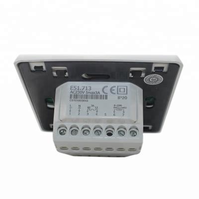 China Termostatos profissionais 220V/230V do condicionamento de ar do aquecimento do LCD para construções residenciais à venda