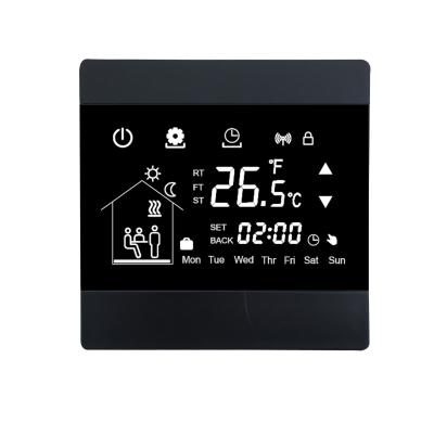 China Wall Mounted Underfloor Heating Programmable Thermostat for sale