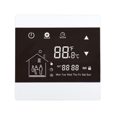 China Touch Screen Underfloor Heating Room Thermostat for sale