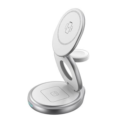 Cina Caricabatterie wireless portatili pieghevoli 15W caricabatterie wireless ad alta velocità per auricolari Telefoni in vendita