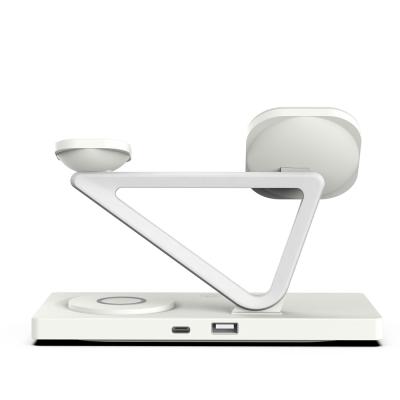 中国 オールインワン サムスン スマートウォッチ 充電器 スマートウォッチ 15W 無線充電器 黒白 販売のため