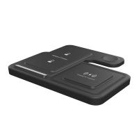 China Type C Multifunctional Wireless Charger Foldable Iphone And Apple Watch Charger for sale