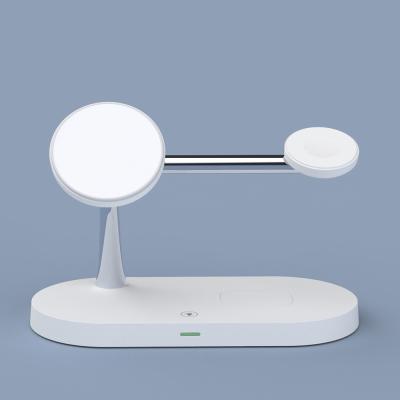 China Plastic Type C Night Lamp Wireless Charger With Wireless Charging for sale