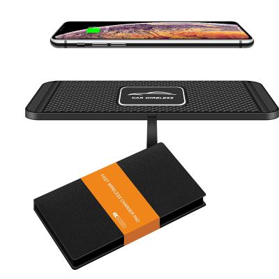 Cina Comodo carica wireless auto con cavo Micro USB Nero colore 12V 2.5A Input in vendita