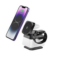 China 15W Output Power IPhone Multifunctional Wireless Charger With Foldable Design for sale