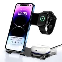 China 3 In 1 Metal Wireless Charging for sale