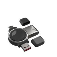 China Black Samsung Watch Wireless Charger with USB Type C And Type A Input plug for sale