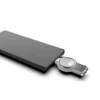 China Compact White Apple Watch Wireless Charger with USB-A/C Interface for sale