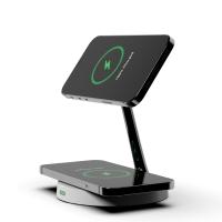 China 15W 3-In-1 Multifunctional Wireless Charging Stand for sale