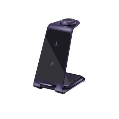 China 15W Wireless Charging Metal Charger for Qi Standard Devices Custom Logo Supported for sale