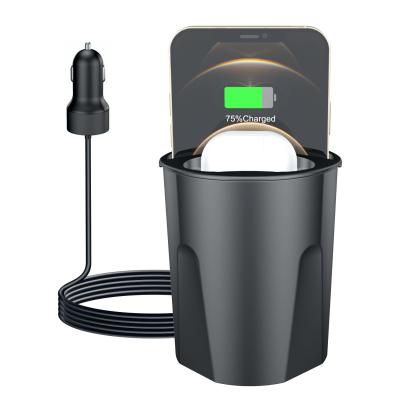 China Power Protection Car Wireless Charging with USB X 2 Output OEM ODM for sale