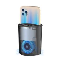 China Cup Car Wireless Charger With Convenient Wireless Charging & Cable Charging for sale