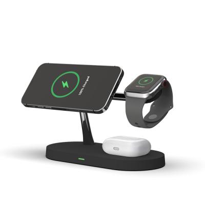 China 5-in-1 Multi-functional Wireless Charging Station With Night Light zu verkaufen