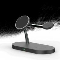 China 5-in-1 Multi-functional Wireless Charging Station With Night Light for sale