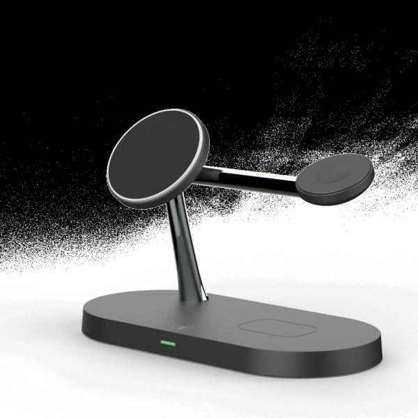 5-in-1 Multi-functional Wireless Charging Station With Night Light