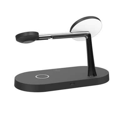 China 4 in 1 Quick Wireless Charger Compatible with Smart Phone and USB-A Output Interface for sale