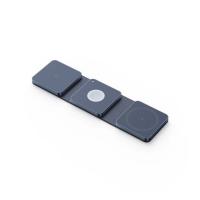 China Compact Foldable Wireless Travel Charger with Qi Wireless Charging for sale